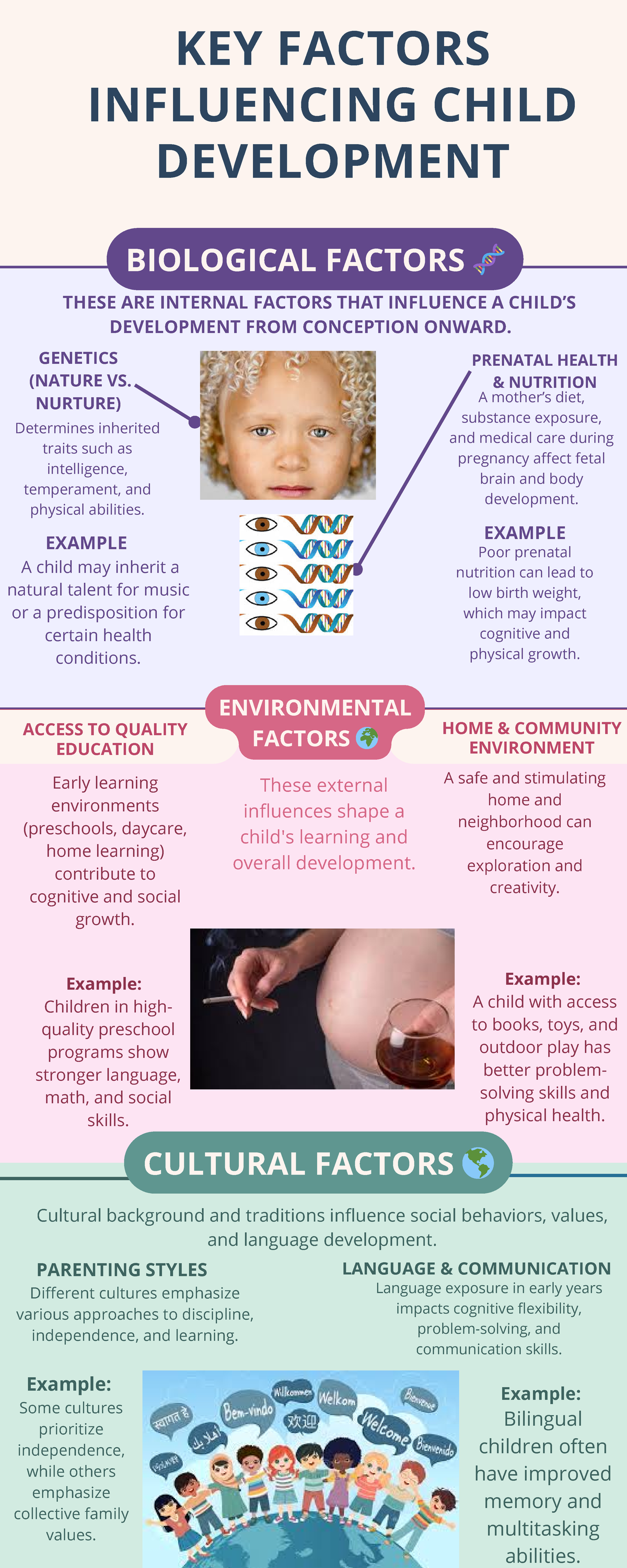 Key Factors influencing child development - Copy - GENETICS (NATURE VS ...