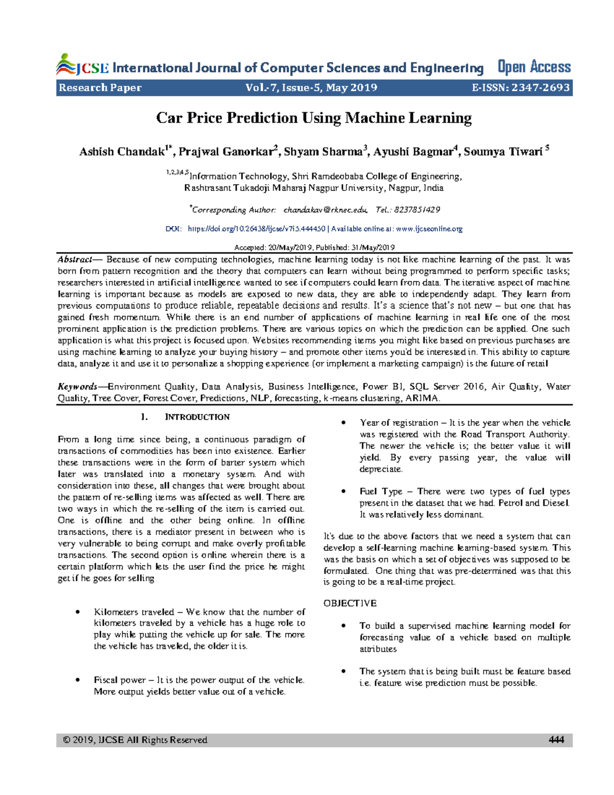 74- Ijcse-07051 - N/A - International Journal of Computer Sciences and ...