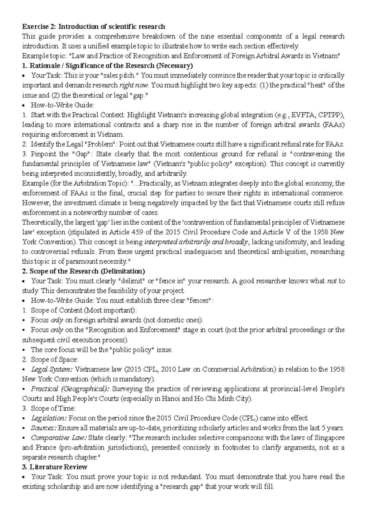 Legal Research Introduction: Key Components & Methodology Guide - Studocu
