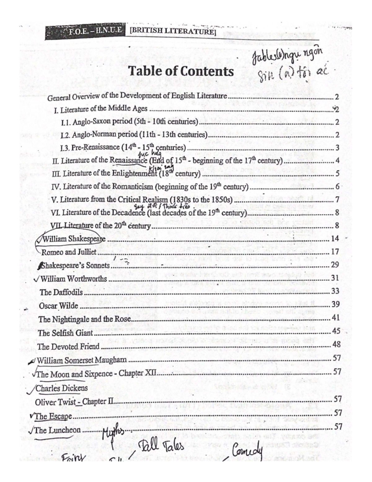 British American Literature - Sư phạm Lịch sử - Studocu