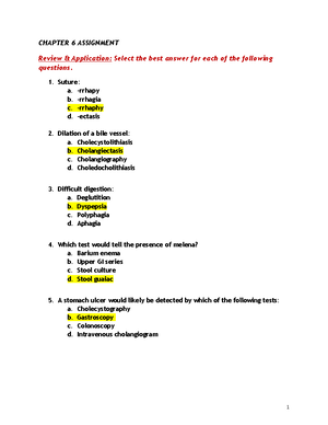 Digestive System: Structure, Functions, and Pathologies Overview (Ch ...