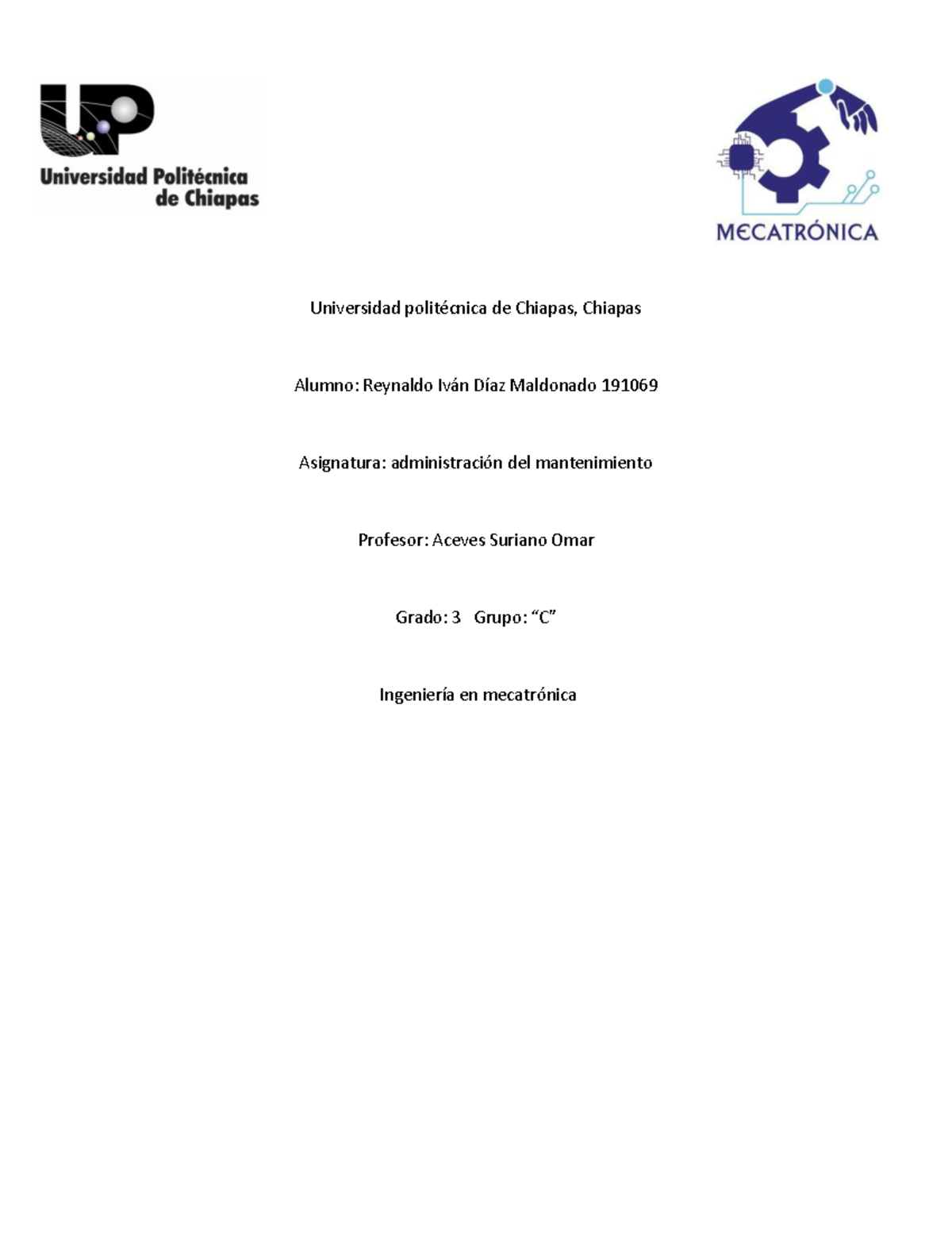 ISO 13374-2015: Requerimientos para Monitoreo y Diagnóstico - Studocu