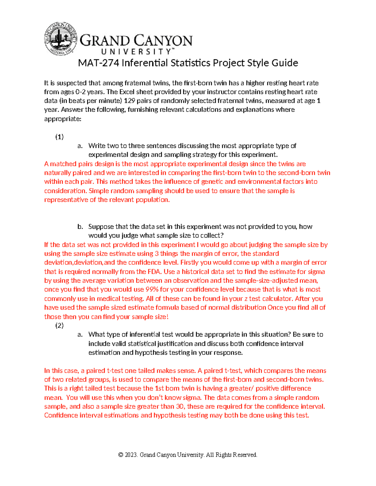 MAT-274 Final Project: Style Guide for Inferential Statistics Analysis ...