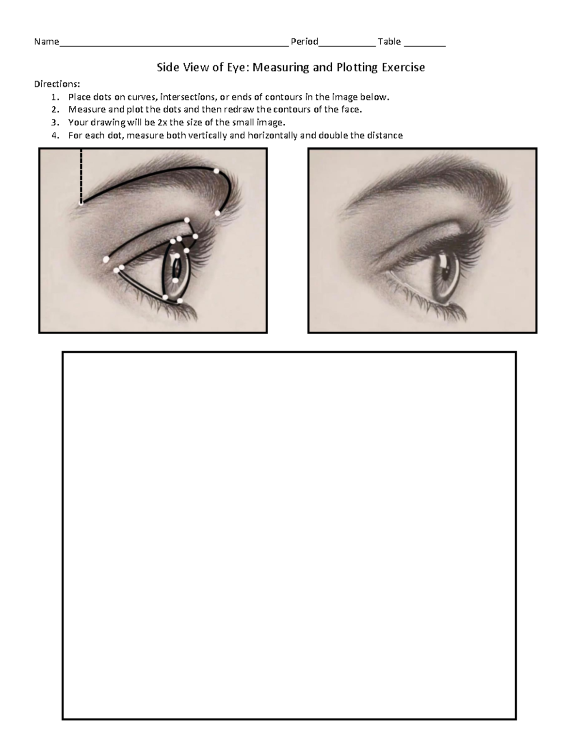 Copy of Side View of Eye Measuring and Plotting - HLS 2123 - - Studocu