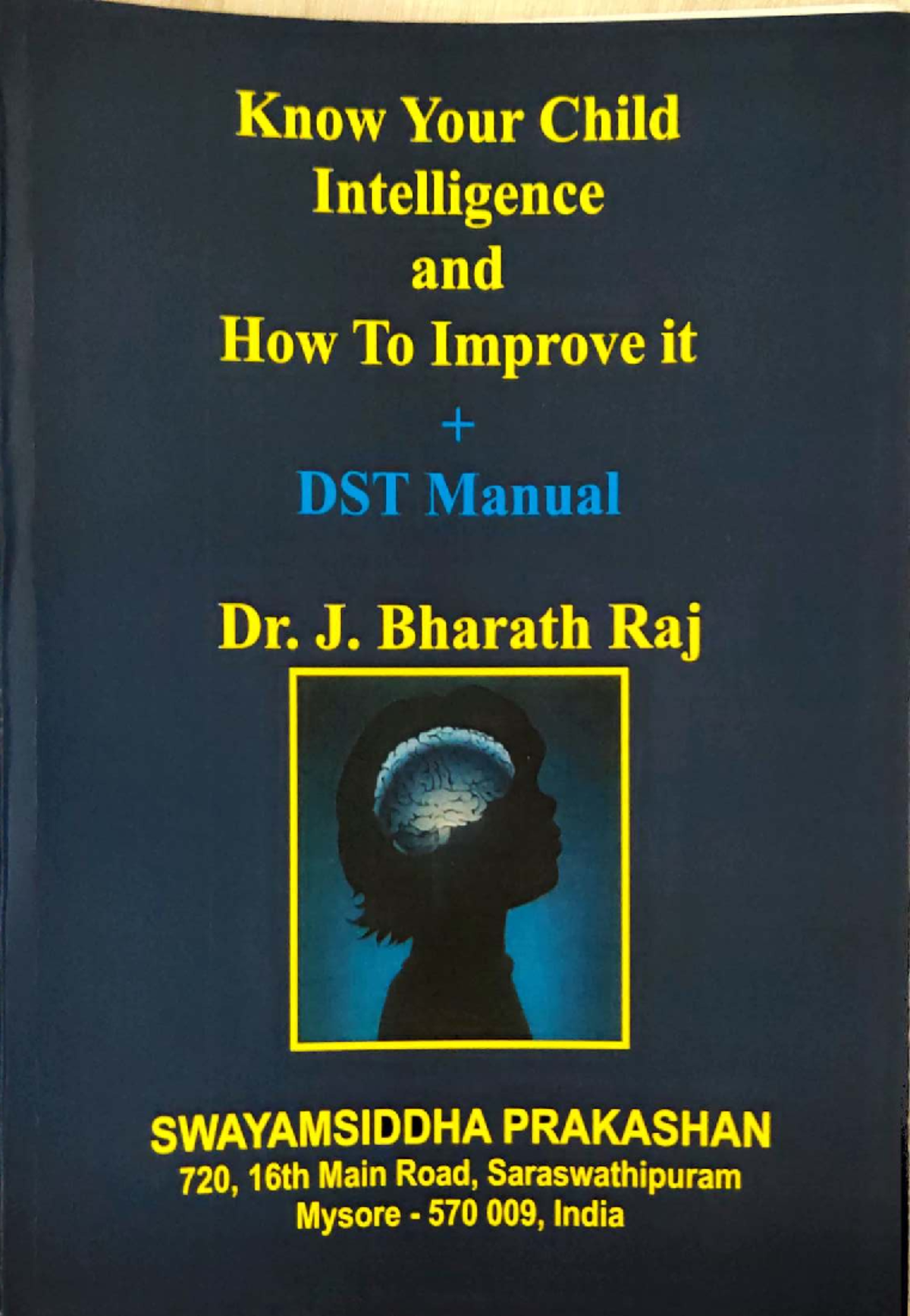 DST Manual: Understanding and Enhancing Child Intelligence - Studocu