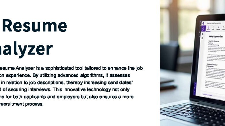 AI Resume Analyzer - Enhancing Job Applications and Recruitment - Studocu