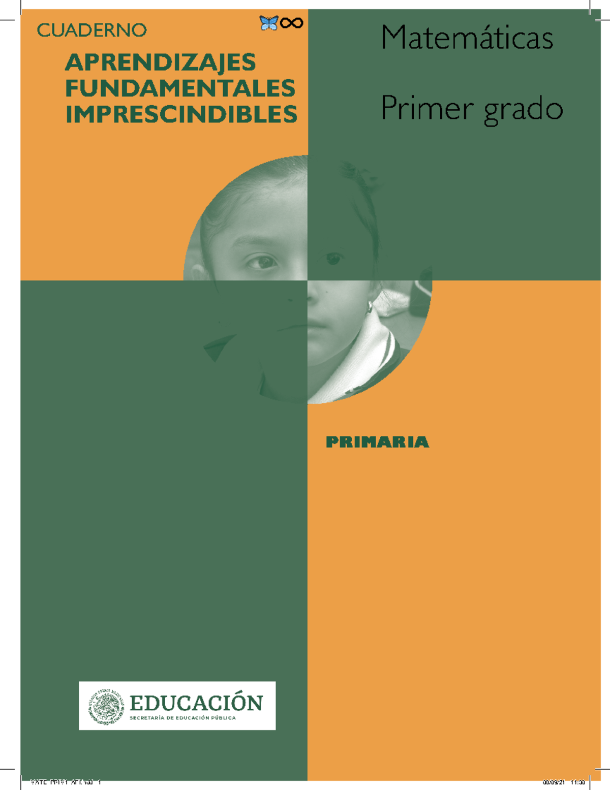 1°🦋♾️Aprendizajes Fundamentales Matemáticas 2021-2022 - PRIMARIA CUADERNO APRENDIZAJES ...