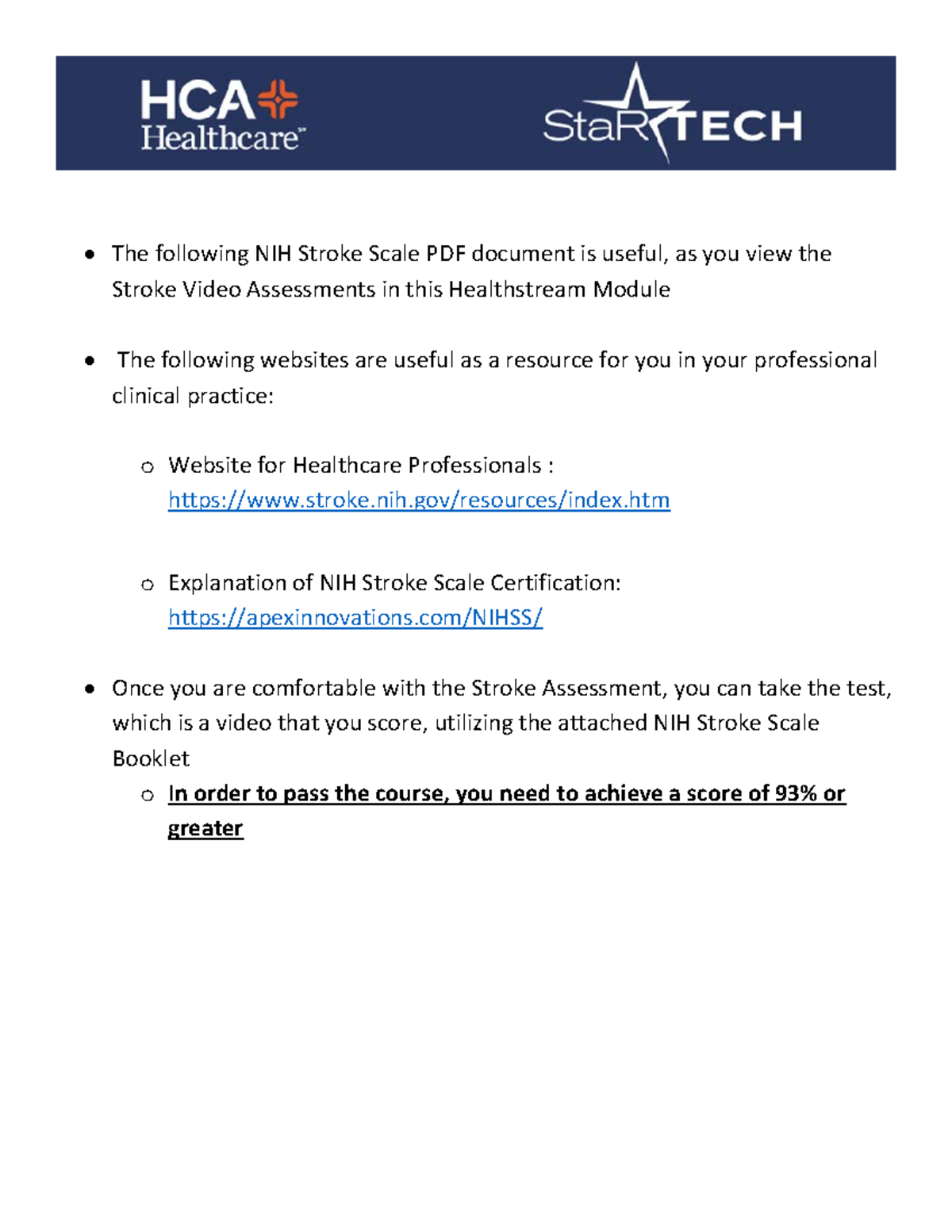 Nihss Stroke Scale Score Sheet Pdf - Infoupdate.org