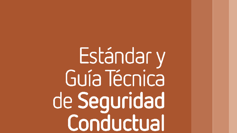Estándar y Guía Técnica de Seguridad Conductual en Codelco - Studocu