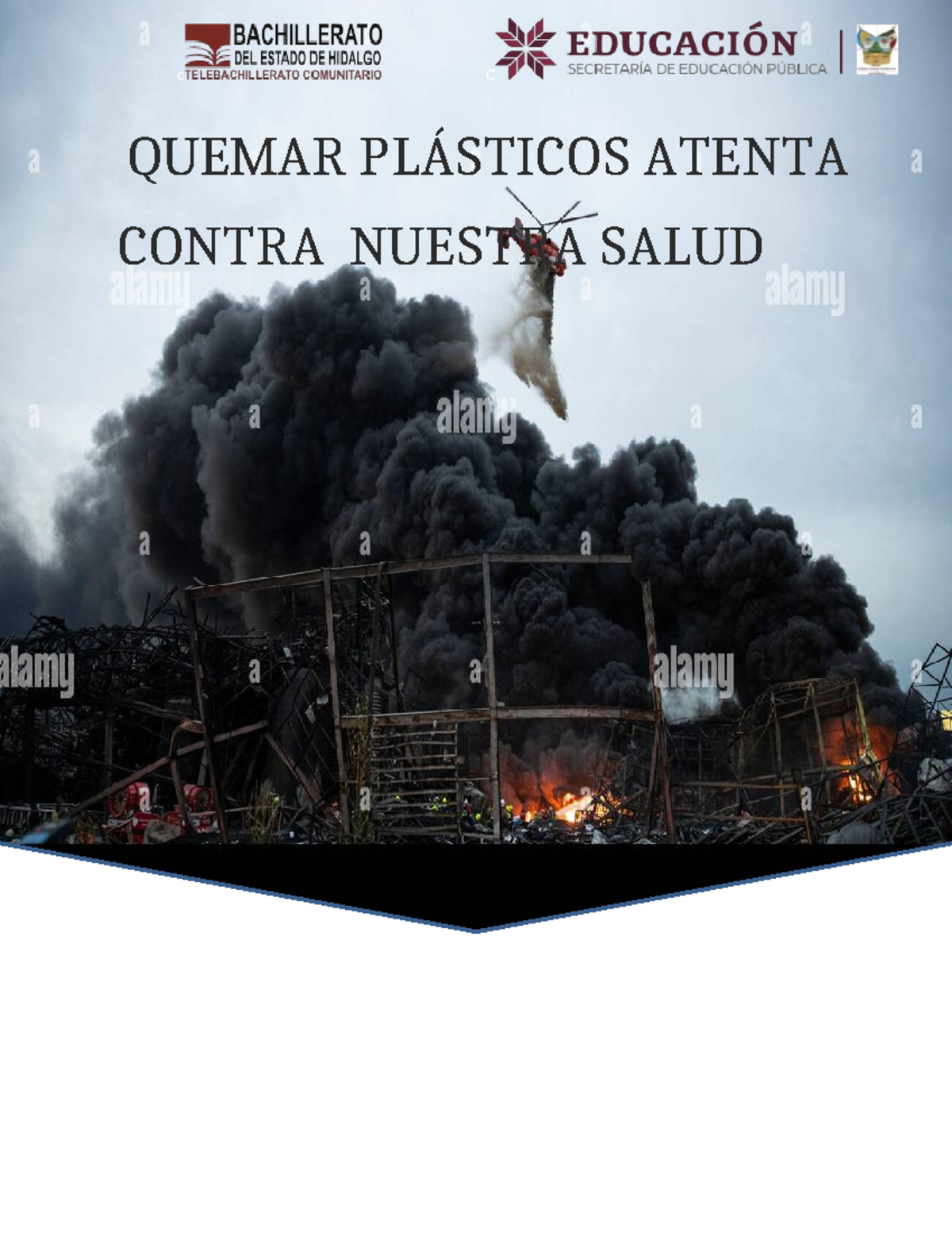 Contaminacion de plastico - QUEMAR PLÁSTICOS ATENTA CONTRA NUESTRA ...