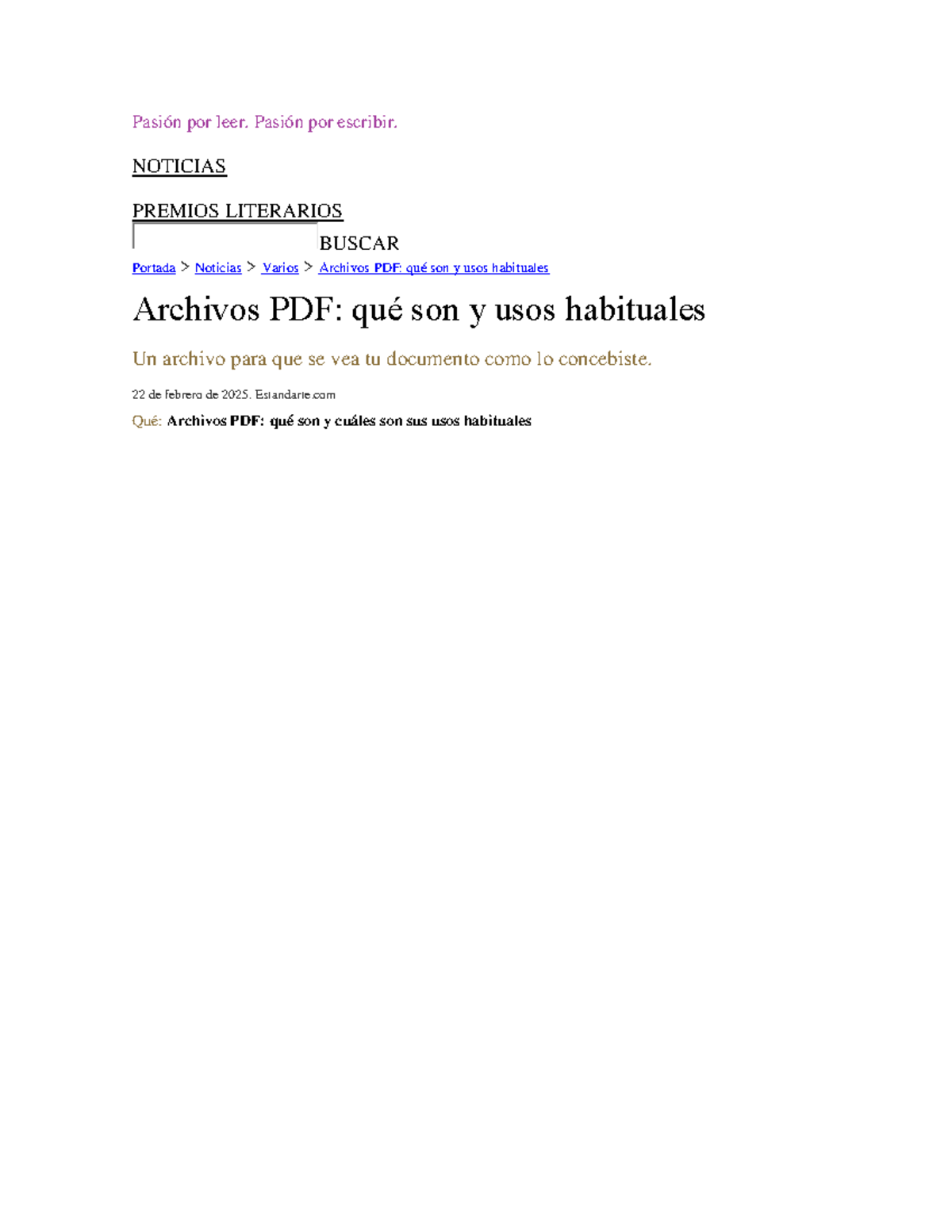 Guía sobre Archivos PDF: Usos y Accesibilidad - Resumen Unamuno - Studocu