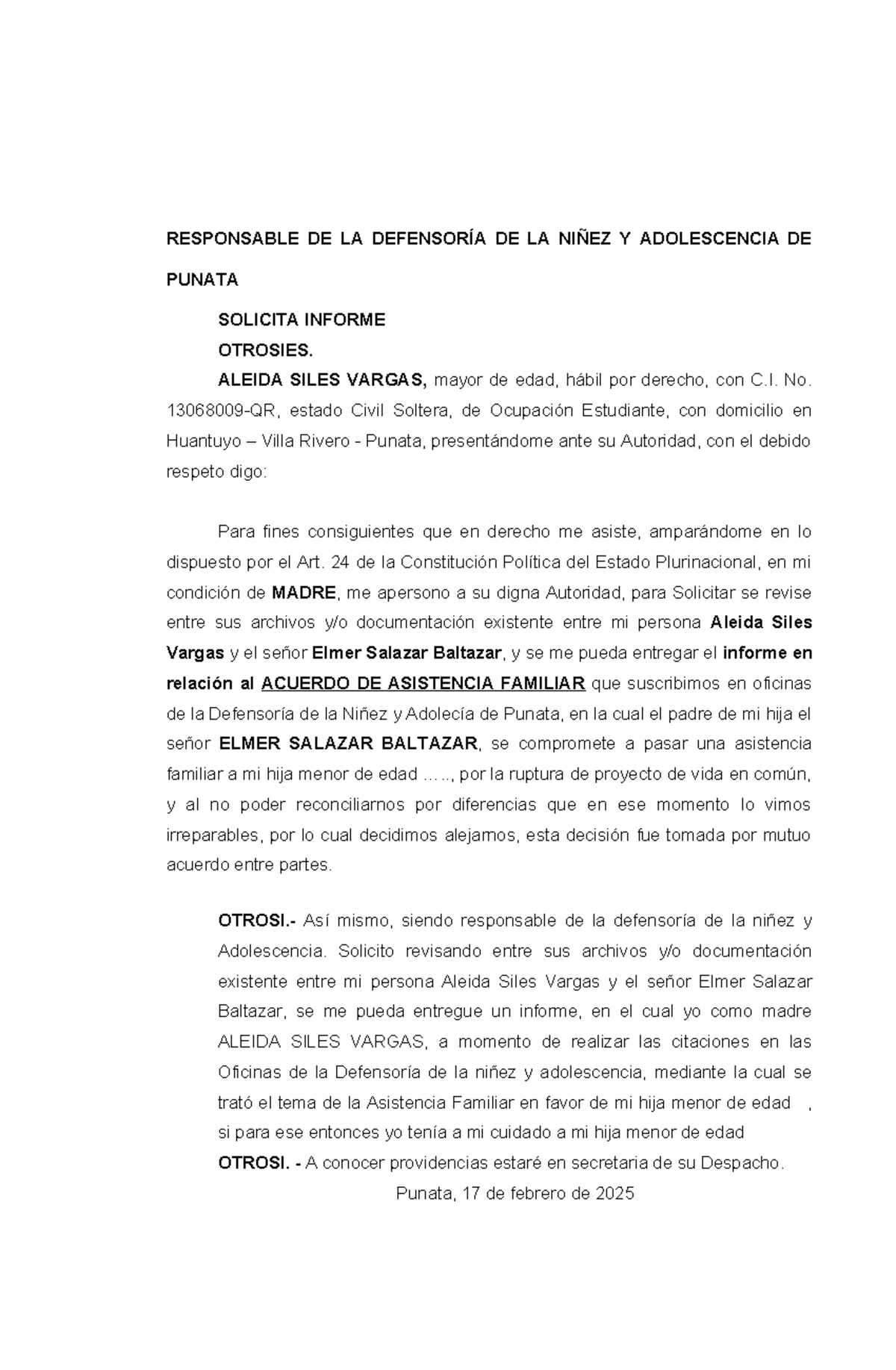 Memoriales Ibepro - modelo memorial - RESPONSABLE DE LA DEFENSORÍA DE ...