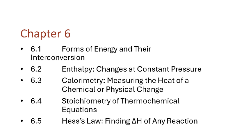 Thermodynamics & Hess's Law: Concepts and Applications (CHEM101) - Studocu
