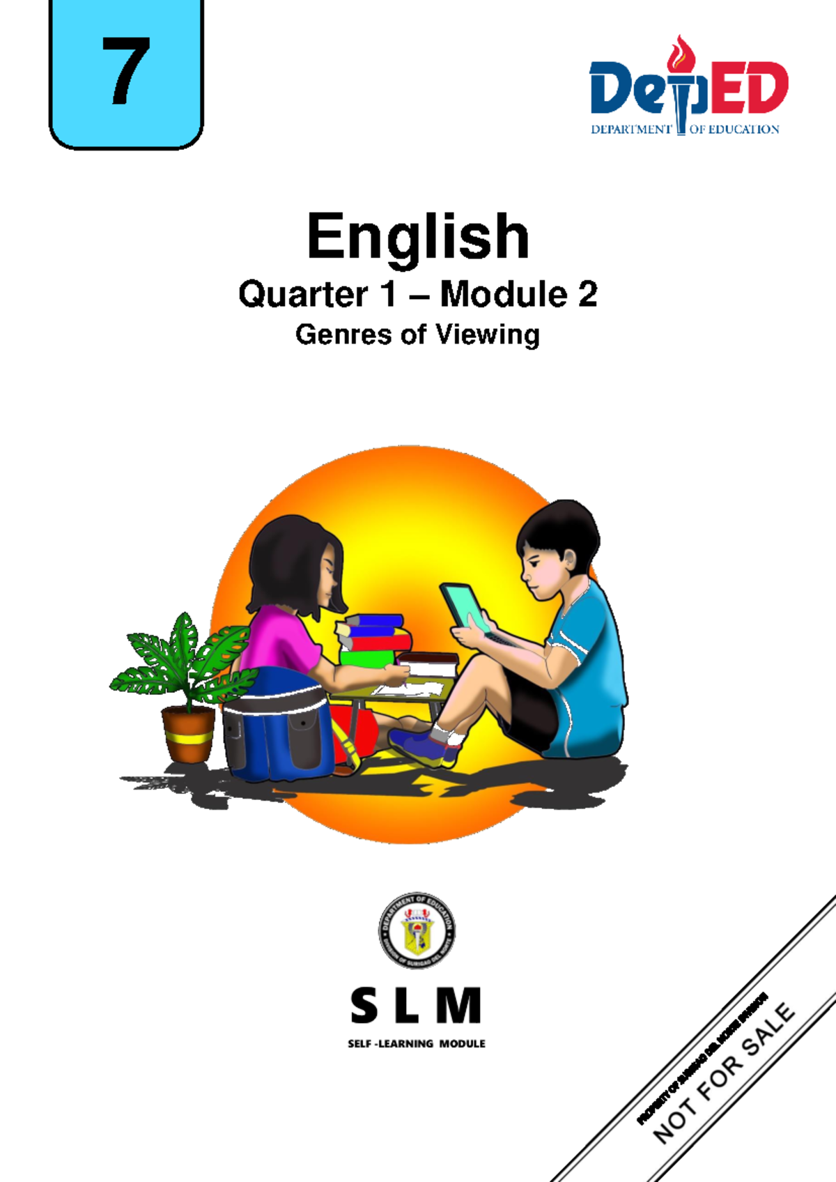 A ENG 7 Q1M2 Teacher Copy - English Quarter 1 – Module 2 Genres of ...
