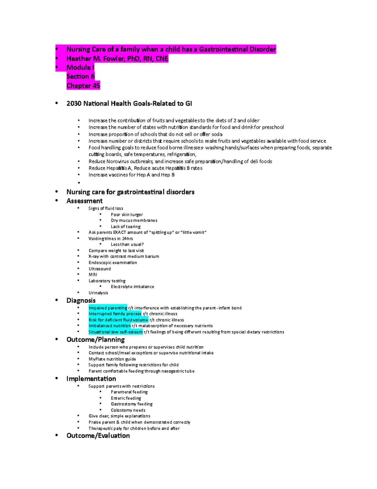 Chapter 49 nursing care of a family when a child has a neurologic ...