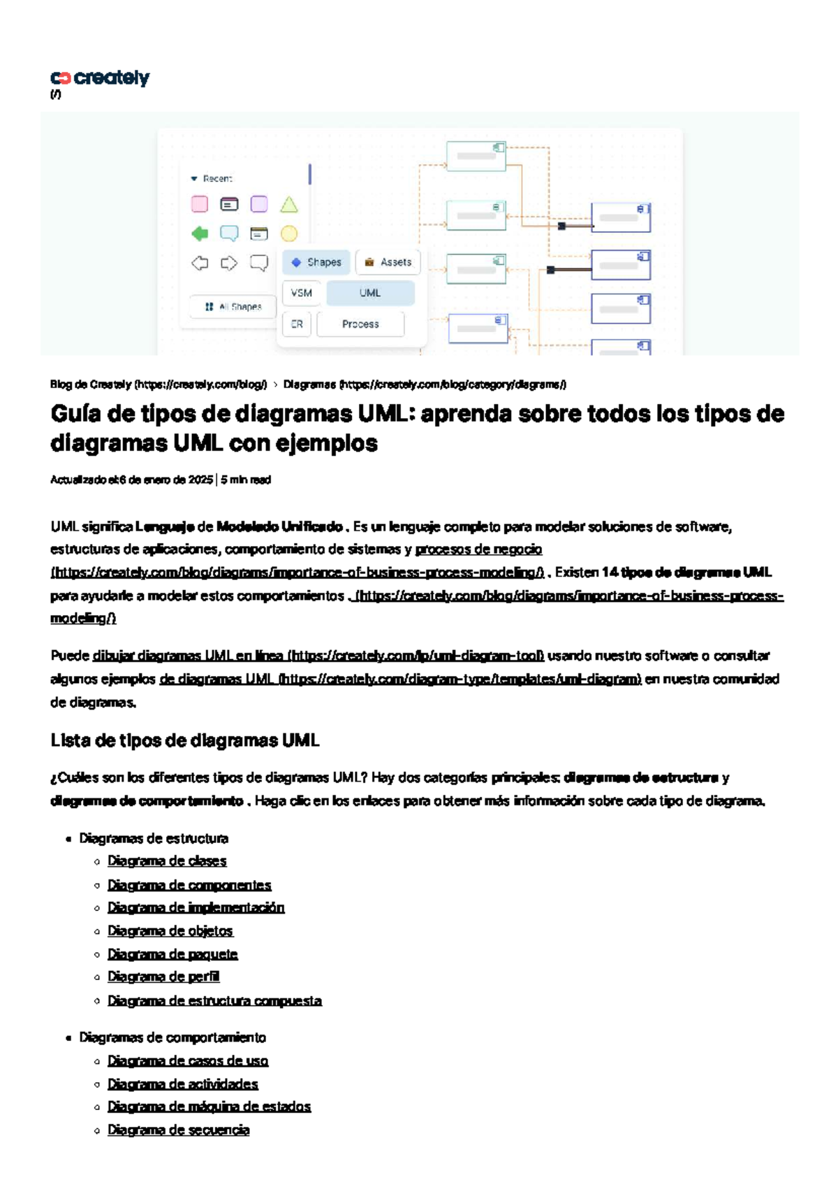 Guía Completa de Tipos de Diagramas UML: Ejemplos y Usos - Studocu