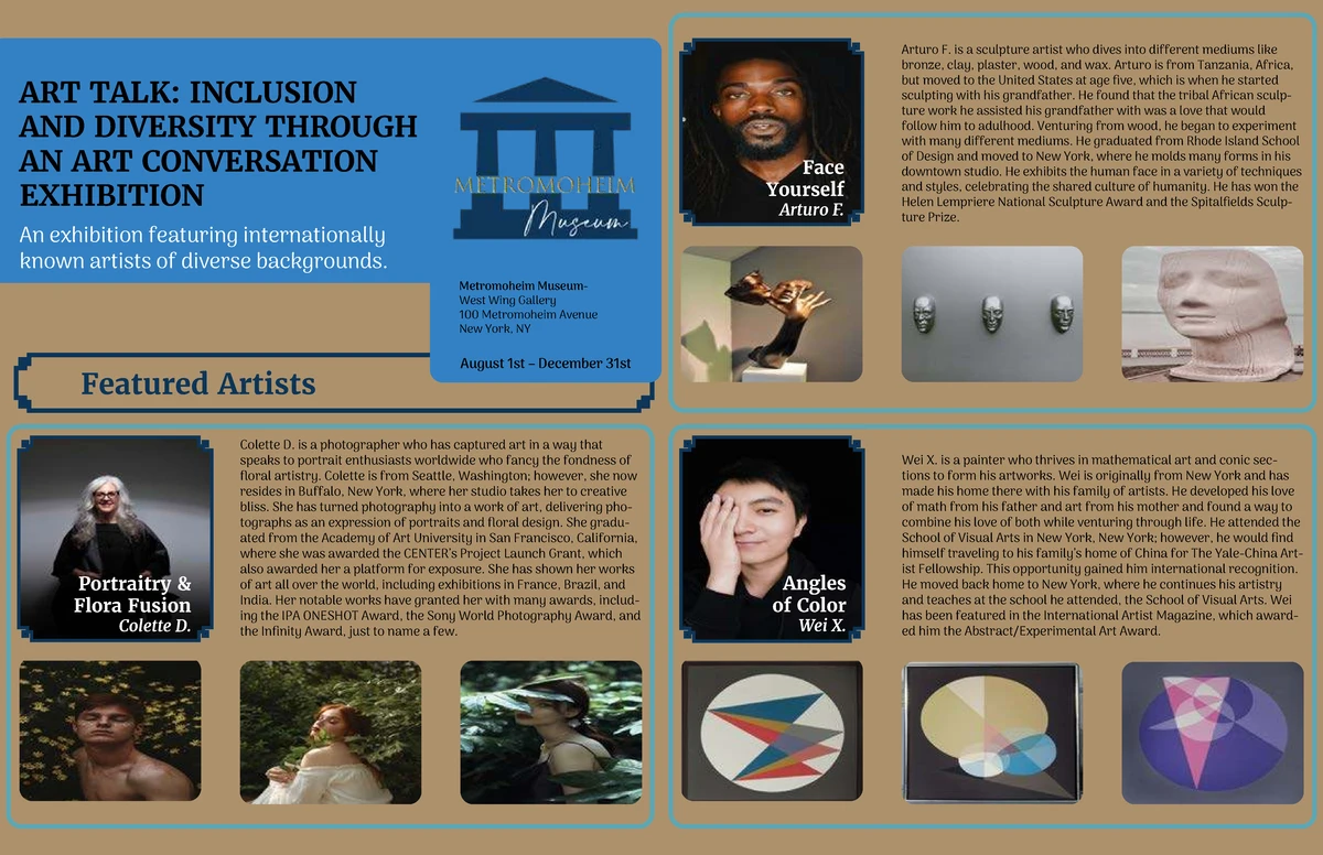 ART 202: Exhibition Newsletter on Inclusion & Diversity in Art - Studocu