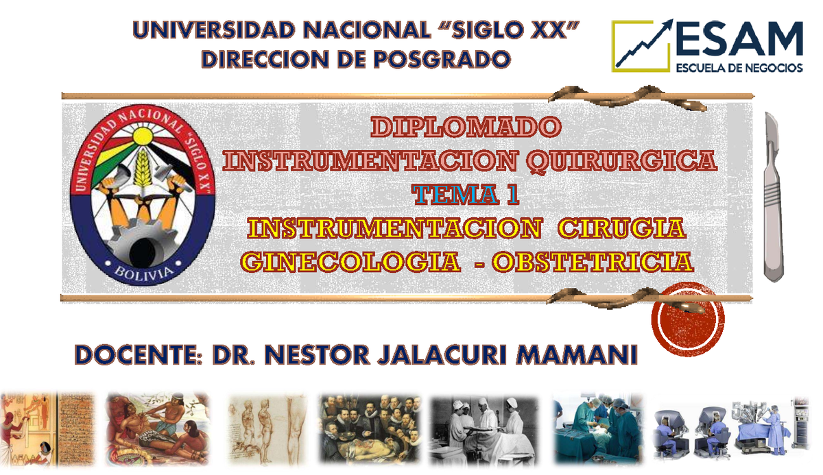 Instrumentos Quirúrgicos: Pinzas y Tijeras Hemostáticas - Tema1-240922 ...