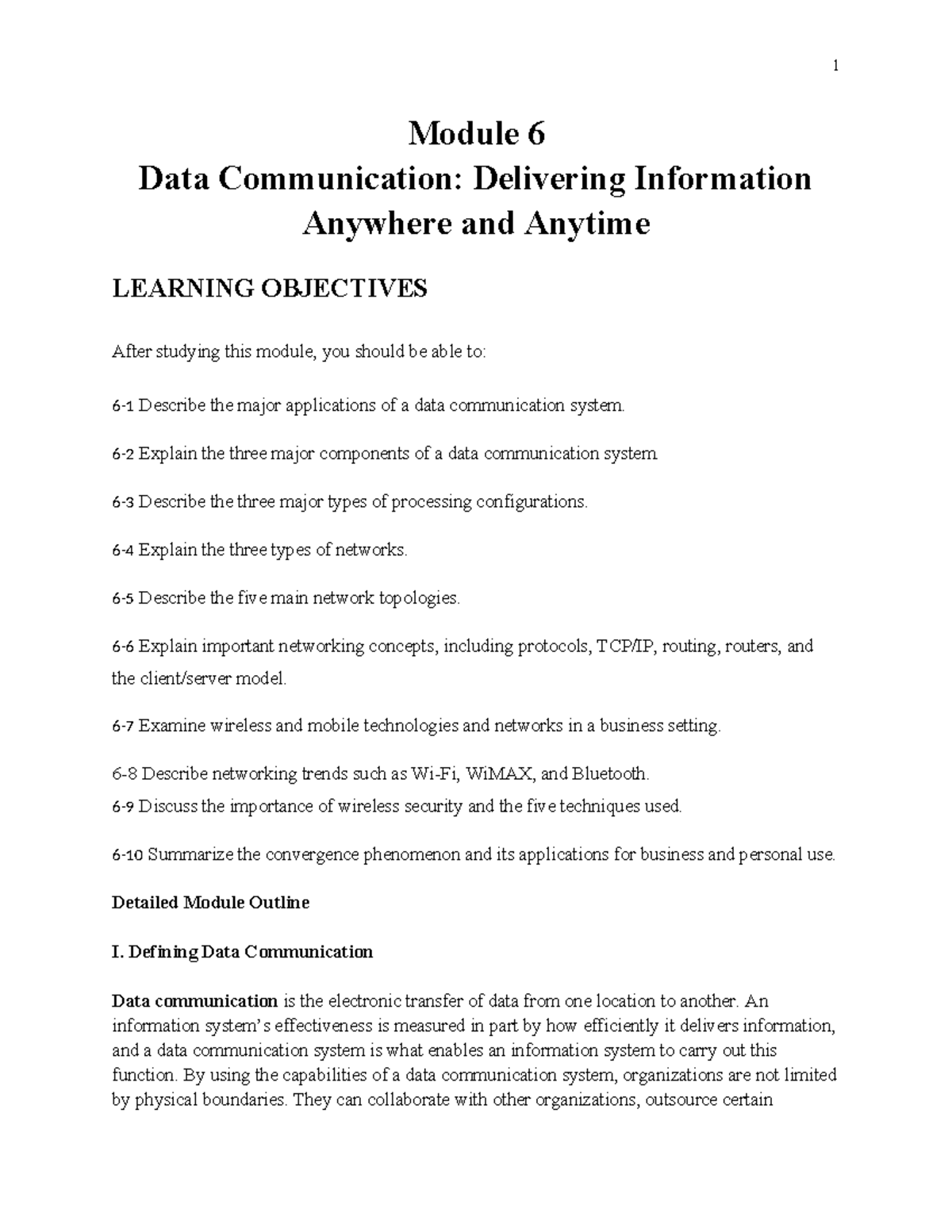 MIS IRM Ch06.tgh - Copy - this is the most useful document of BIS ...