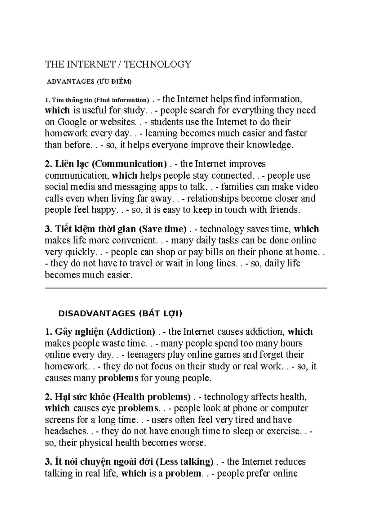 VSTEP ESSAY: Exploring the Impact of Internet Technology and Fast Food ...