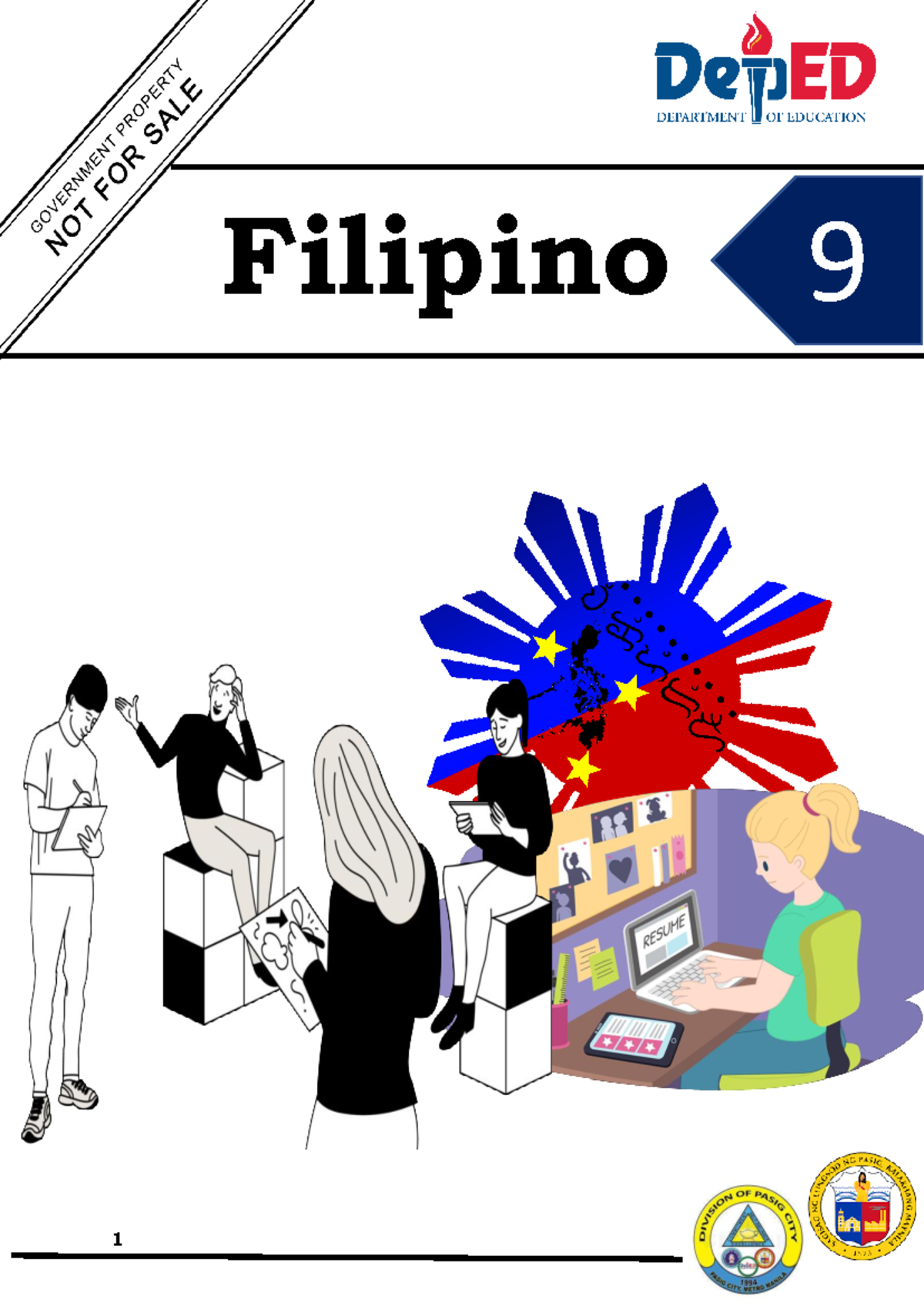 FIL9 Q3 M8 - Tilamsik ng Sining: Isang Pagsusuri at Gawain - Studocu
