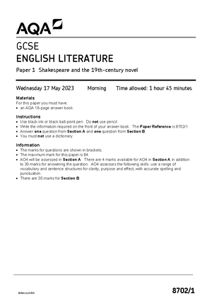 AQA 8700/2 Final Mark Scheme Paper 2 MS June 2024 - Studocu