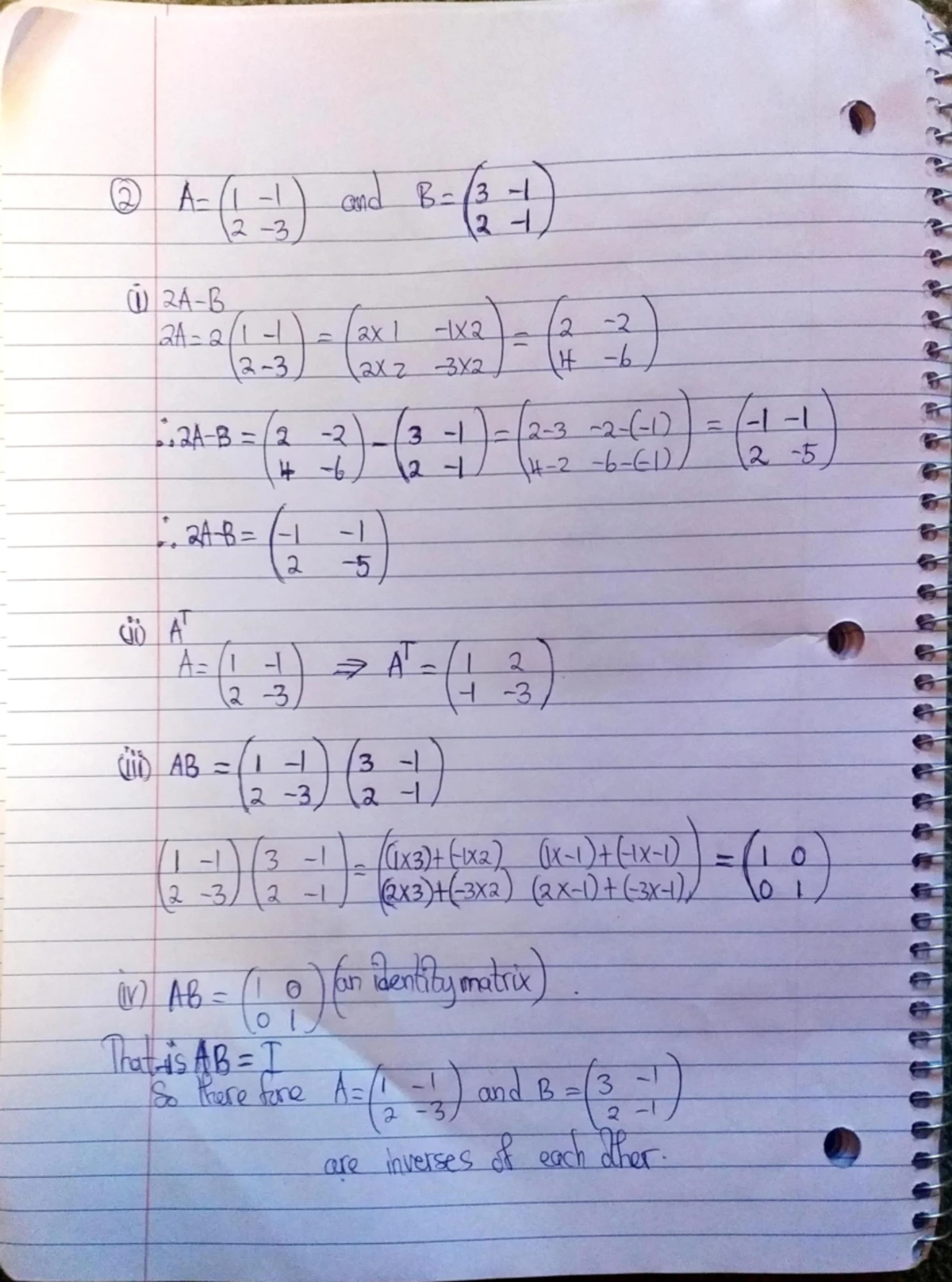 FQ4A - Solutions to Final Exam Questions on Matrix Expansion - Studocu