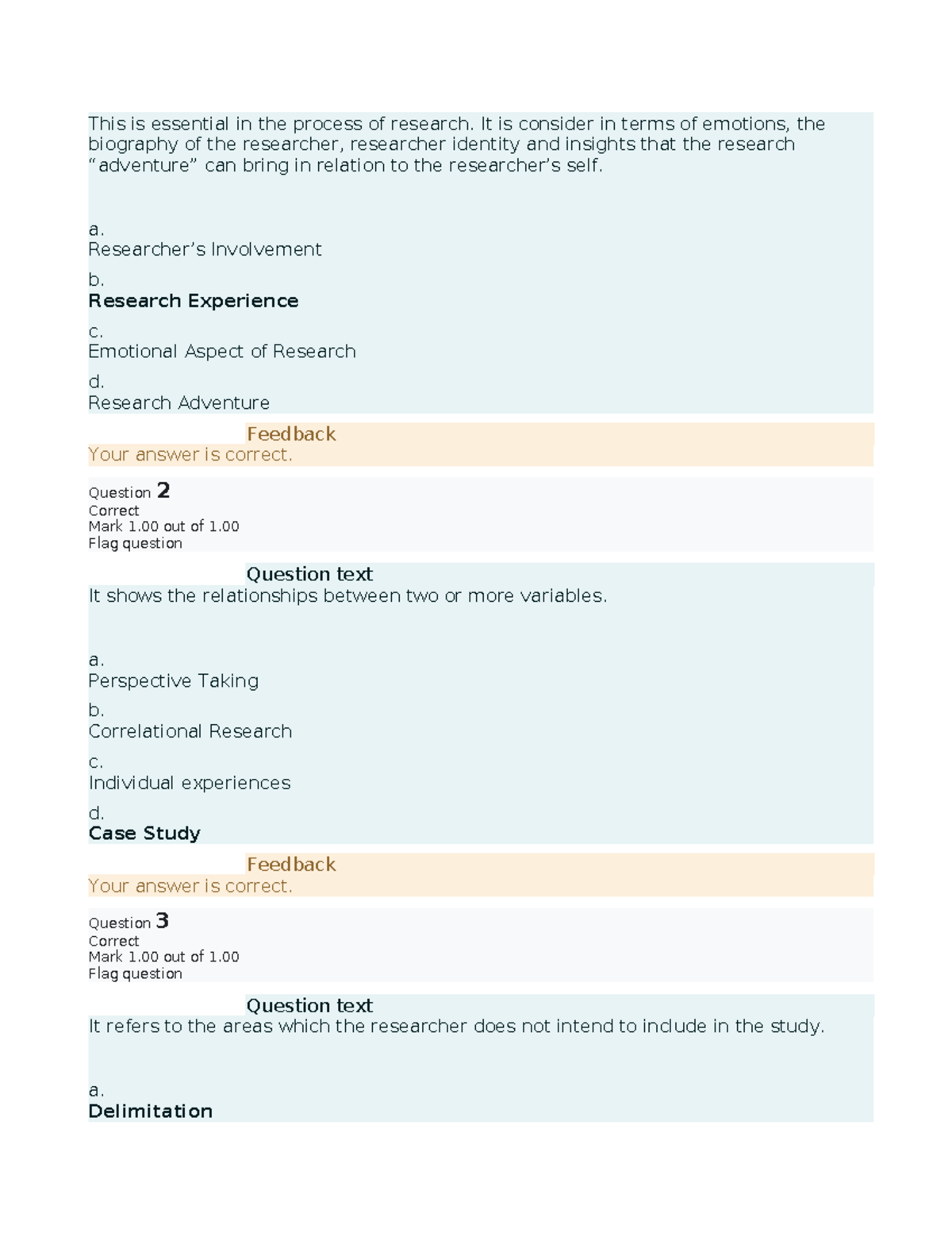 Research Exam Insights: Key Concepts and Questions (Rsrch-EXAM) - Studocu