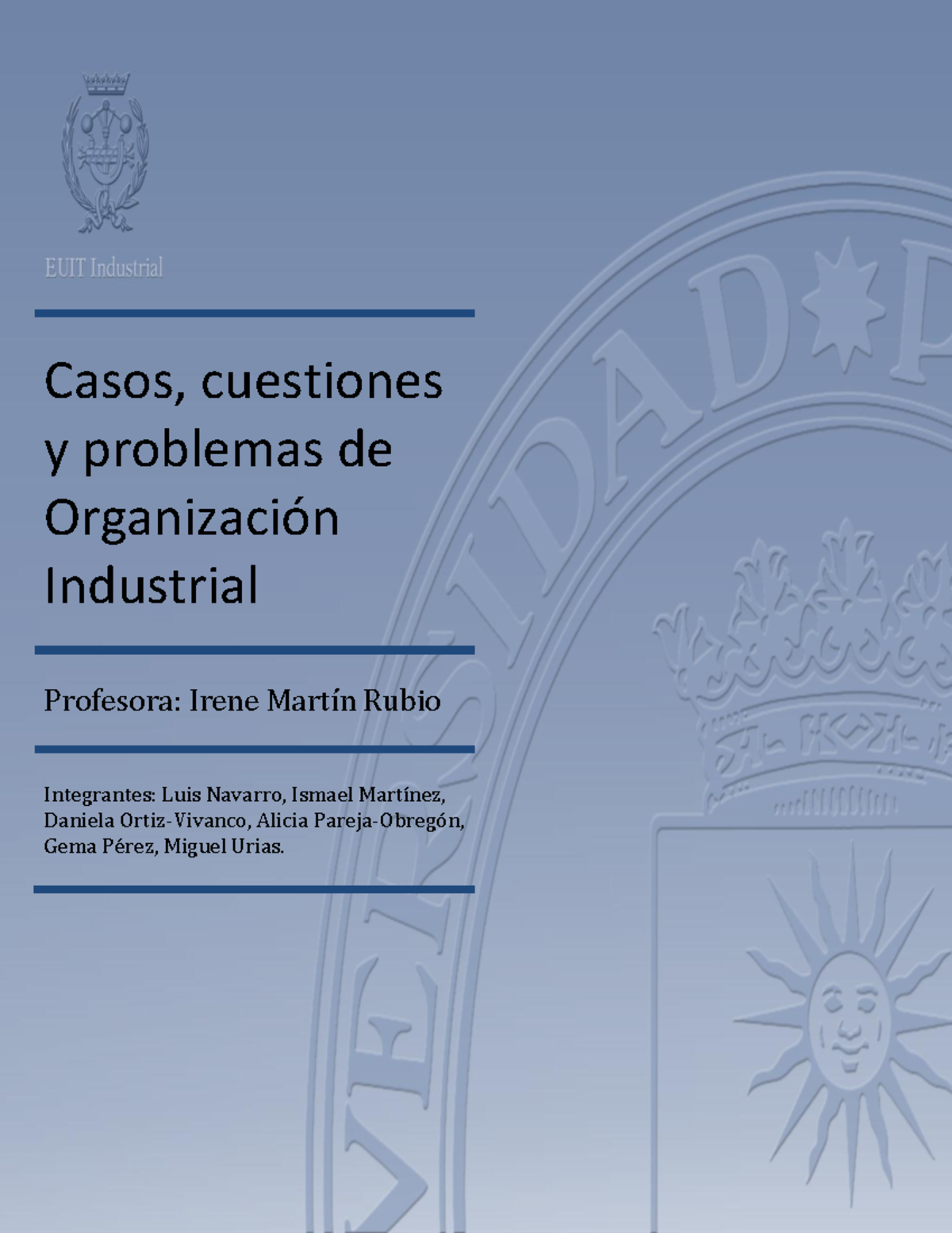 Cuestiones Resueltas Parte 2 - Casos, cuestiones y problemas de ...