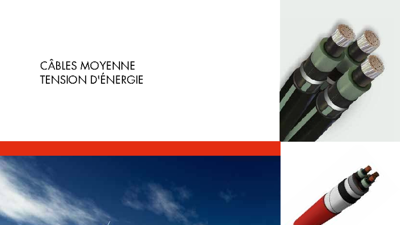 Guide Technique des Câbles Moyenne Tension (MT) - Nexans - Studocu