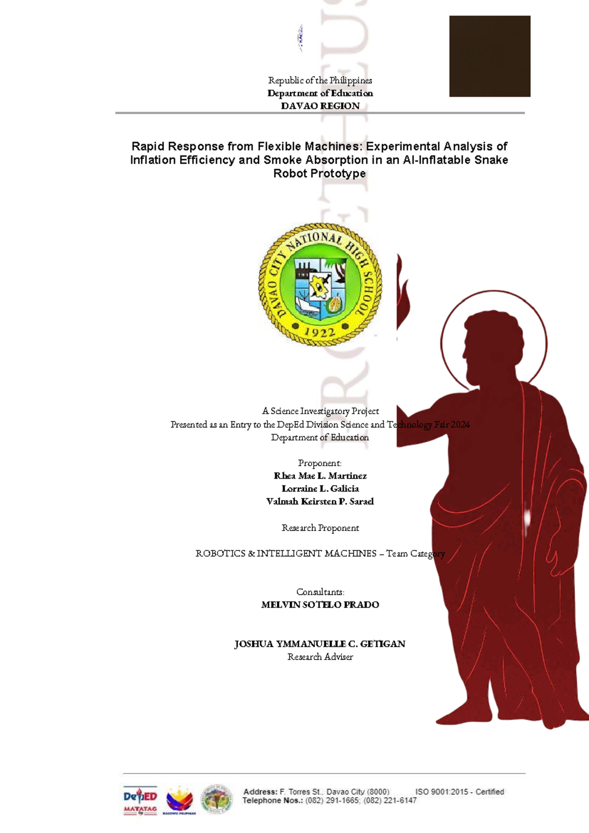 DSTF 2025: Experimental Analysis of an Inflatable Snake Robot for ...