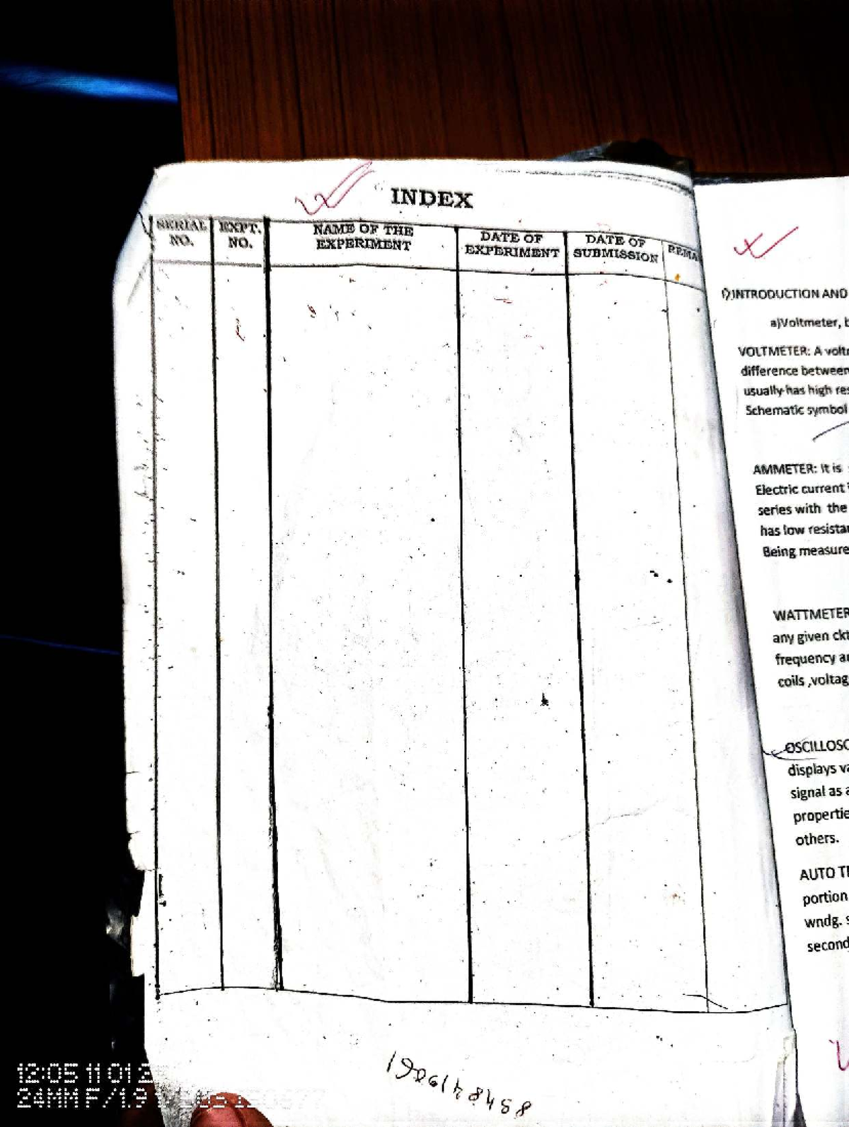 Basic Electrical Engineering Lab Report: Experiments on Circuit ...