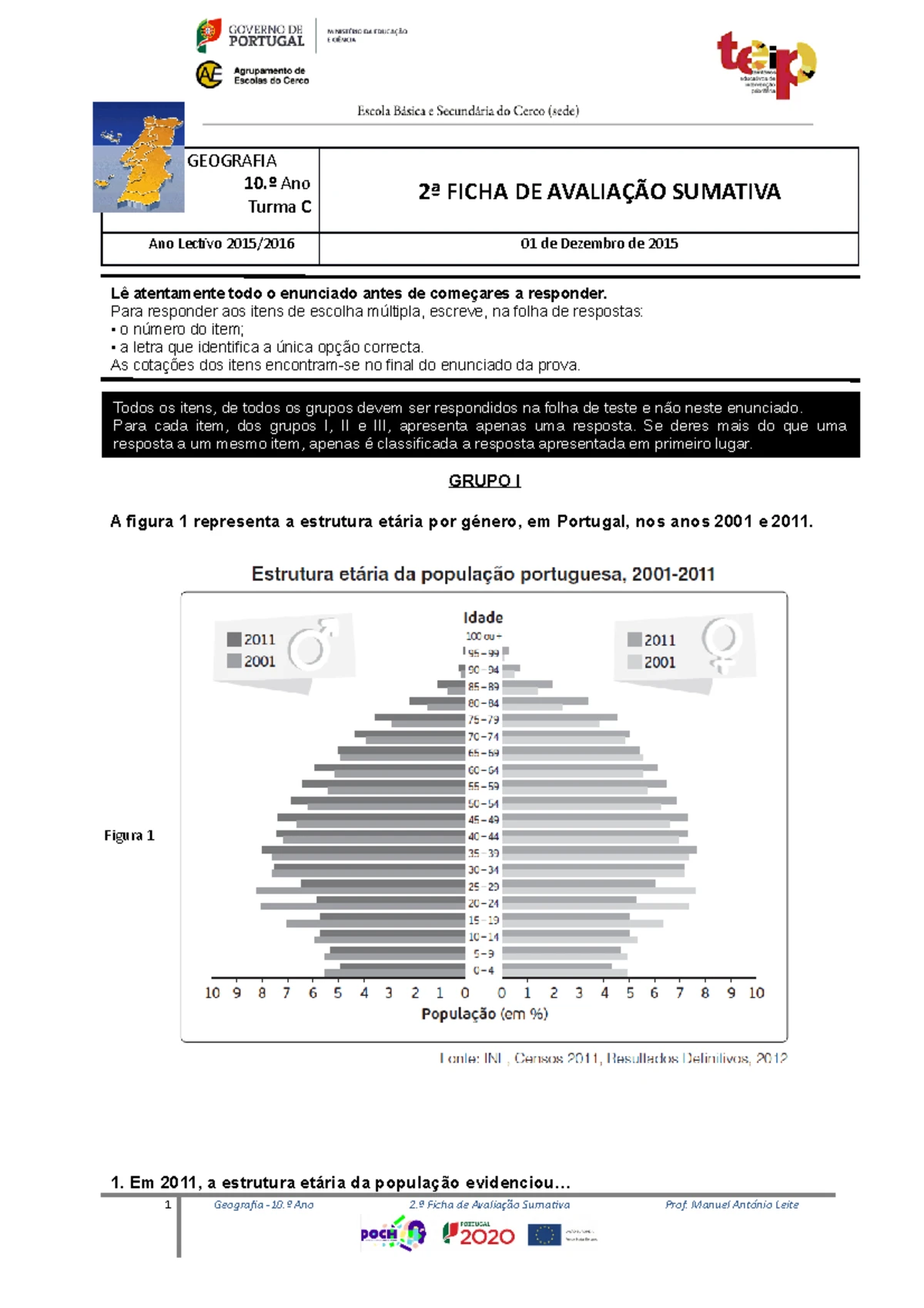 Estrutura Etária e Pirâmides: Análise Demográfica e Grupos Etários ...