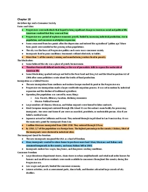 Chpater 19 - Reading Notes - Give Me Liberty!: an American History ...