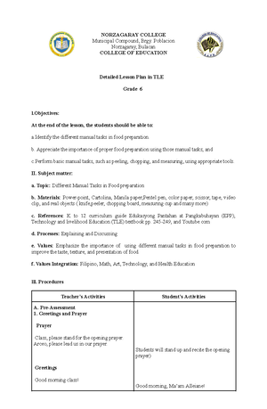 Lesson 7 - LESSON 7 On Teaching Melody Objectives In this lesson, the ...