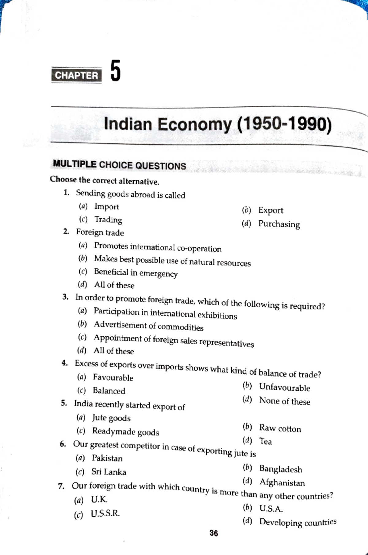 ECO REV IED 1950 -90 - Tutorial work - CHAPTER 5 Indian Economy (1950 ...