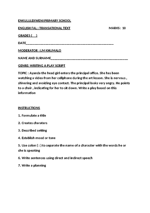 Gr 4 term 4 2021 psrip efal lesson plan web - Term 4 2021 Grade 4 FIRST ...
