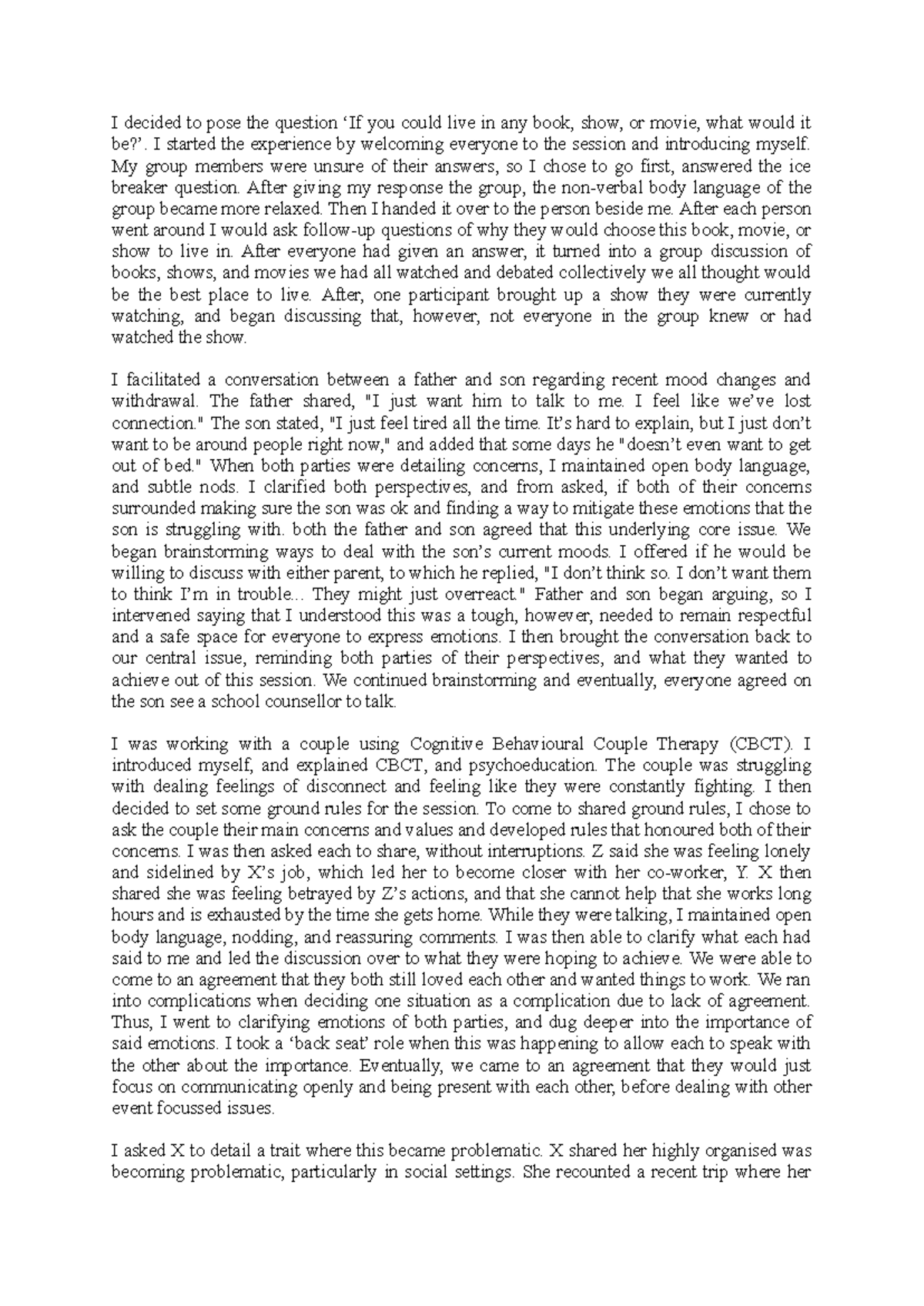 Facilitating Group Discussions: Full Transcripts for Process Maps - Studocu