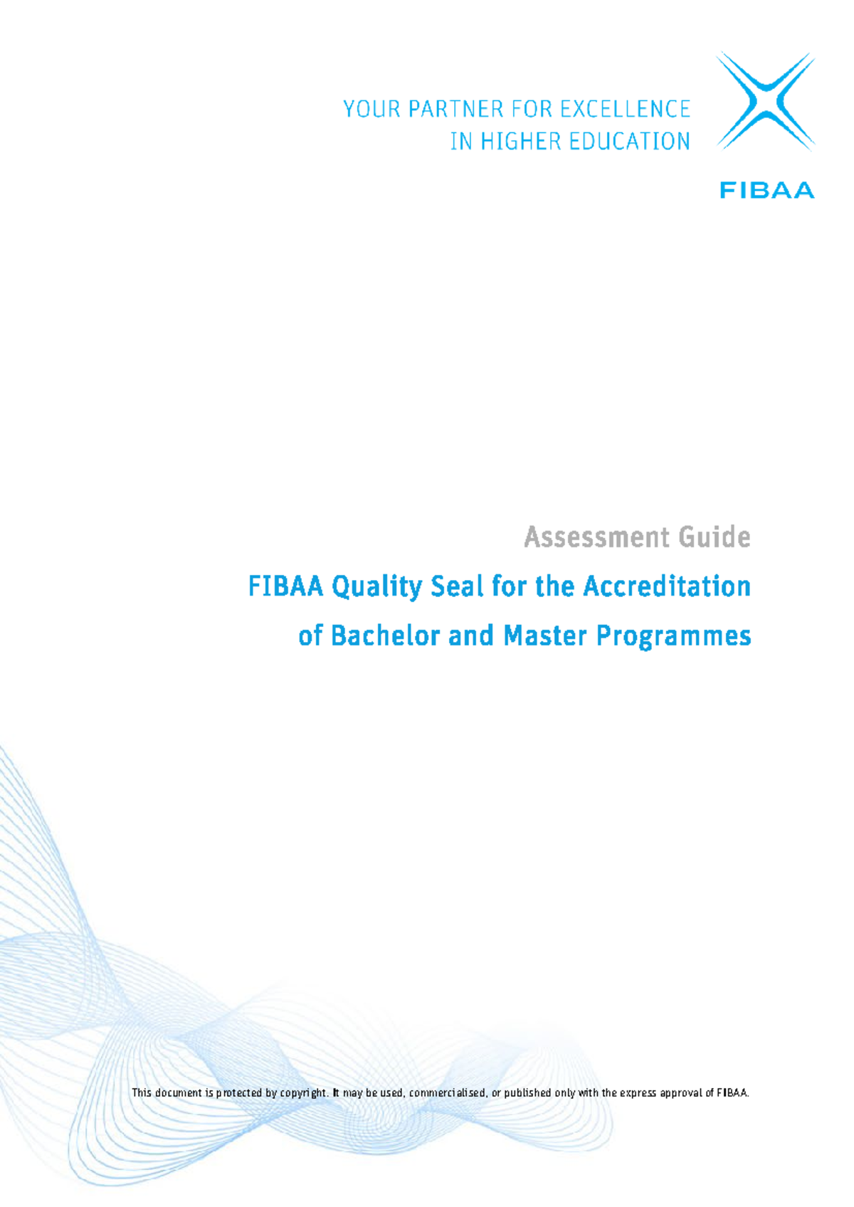 FIBAA 2025 Assessment Guide for BA & MA Program Accreditation - Studocu
