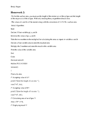 [Solved] The number of gallons of paint needed to cover a wall is equal - Elementary Programming ...