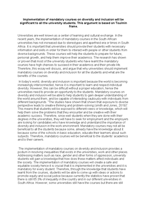 EALH 2508 Presentation Marksheet - EALH 2508 - EALH 2508 Presentation ...