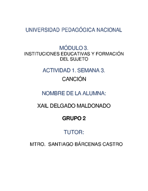 Leip modulo 3 - modulo 3 - UPN - Studocu