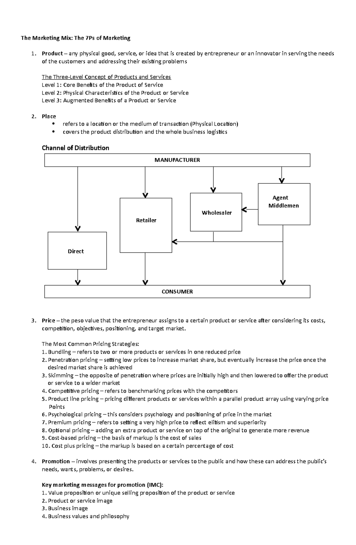 DLP-Entrep-7Ps - Understanding the 7Ps of Marketing Mix Essentials ...