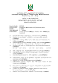 Introduction to computer science - CIT104 - NOUN - Studocu