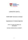 SC2207 - NTU - Introduction to databases - Studocu