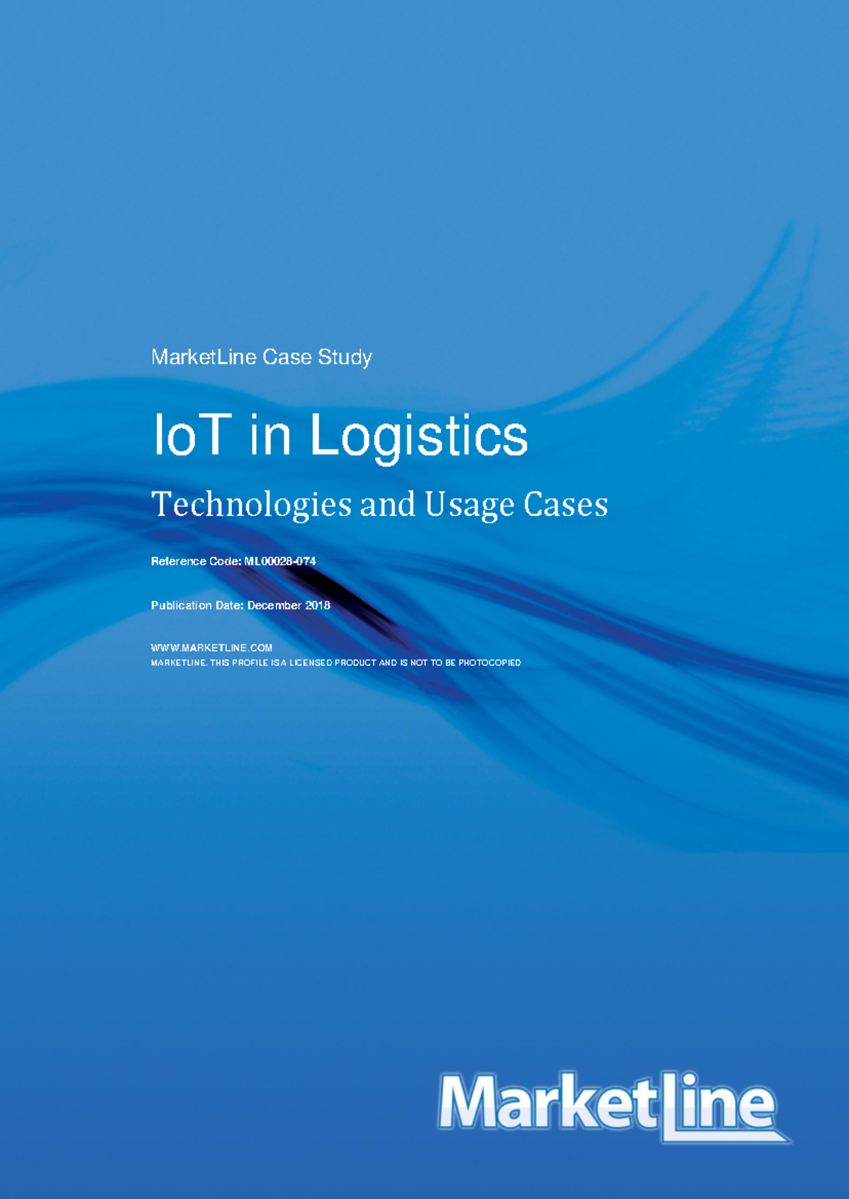 IoT in Logistics: Technologies & Use Cases - MarketLine Case Study ...