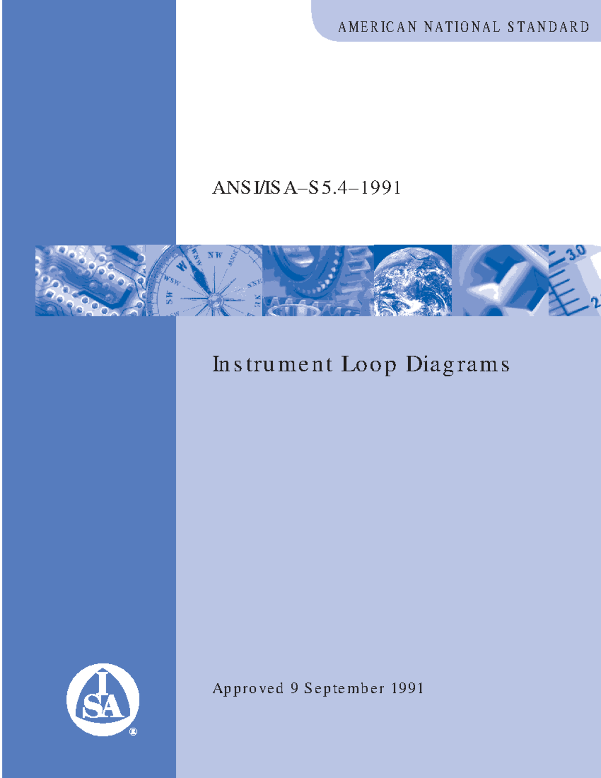 ISA 5.4 - 1991: Comprehensive Guide to Instrument Loop Diagrams - Studocu