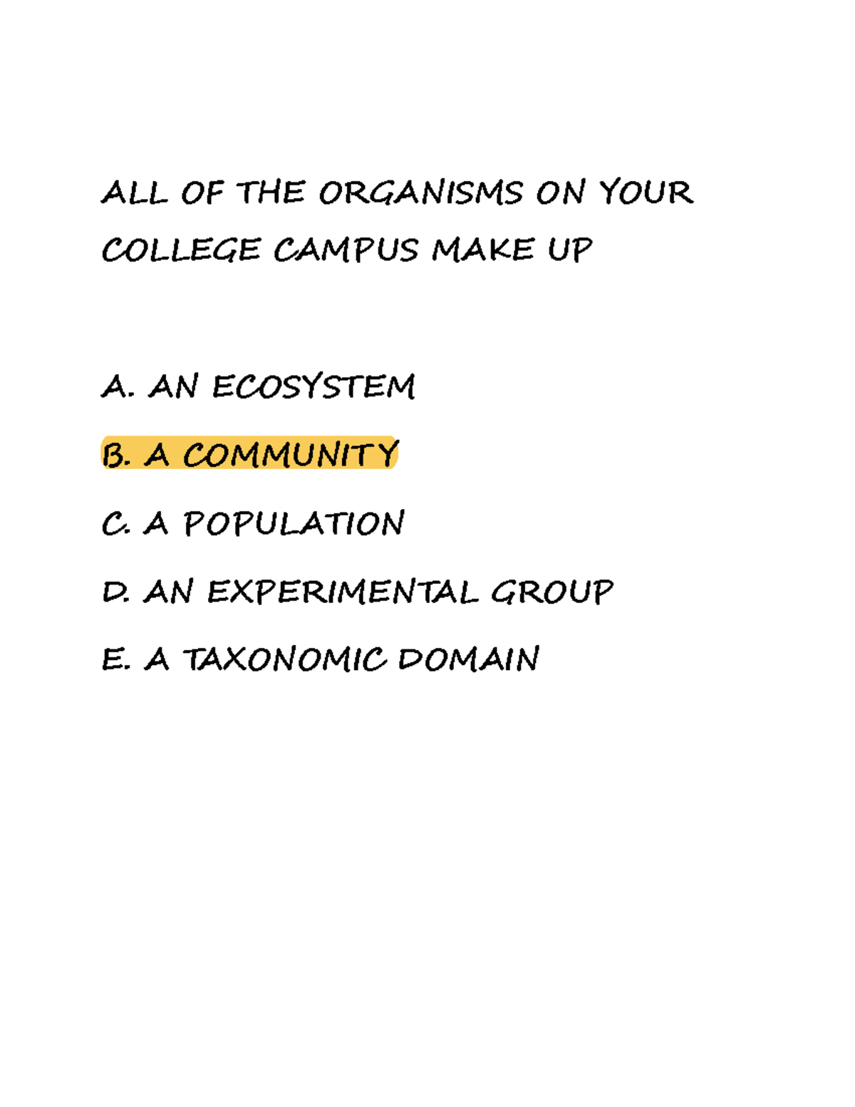 BIO189 Final Exam Review - Key Concepts for Biology 189 - Studocu