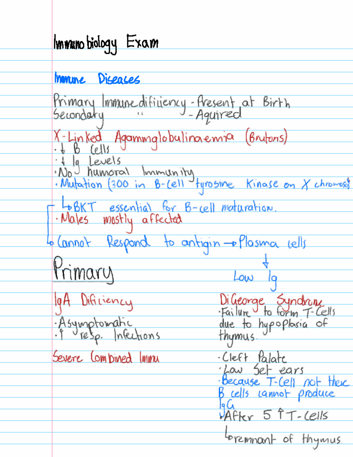 Immunobiology Exam Notes: Immune Diseases & Complement System Insights ...