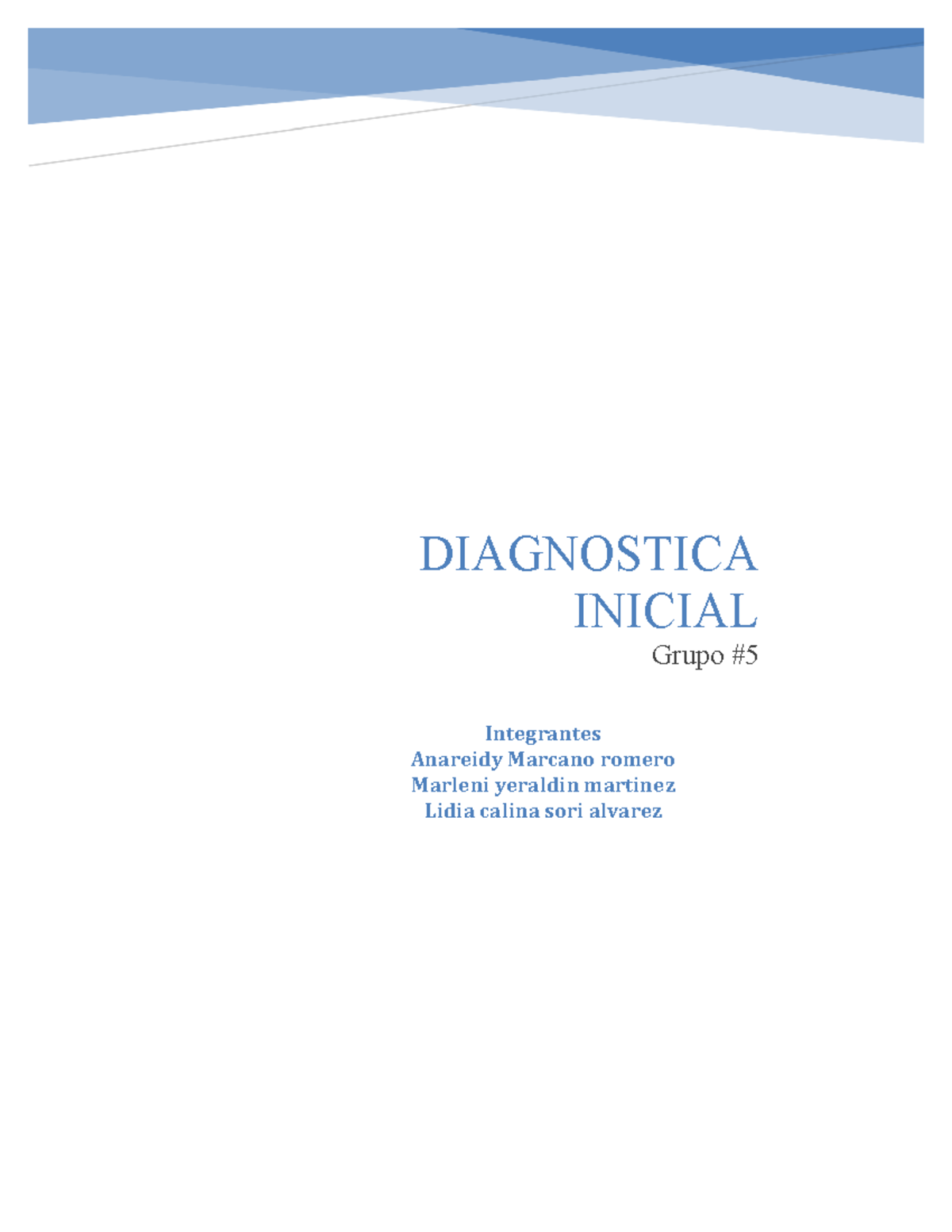 ADE206 Actividad Diagnóstica Grupal - Administración de la Producción I ...